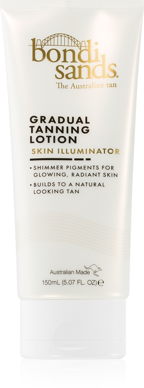 Bondi Sands Gradual Tanning Lotion Skin Illuminator loção corporal ...