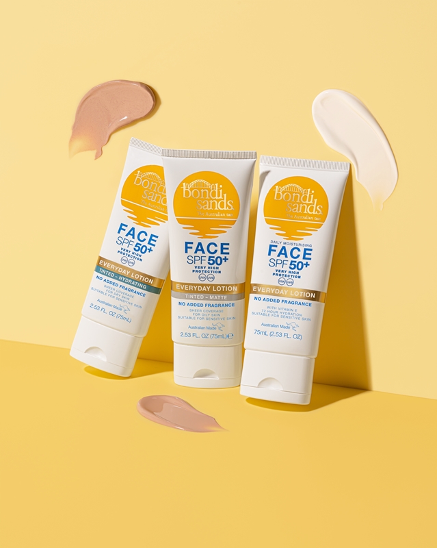 Bondi Sands SPF 50+ Everyday Face Lotion Bräunungsmilch für das Gesicht ...