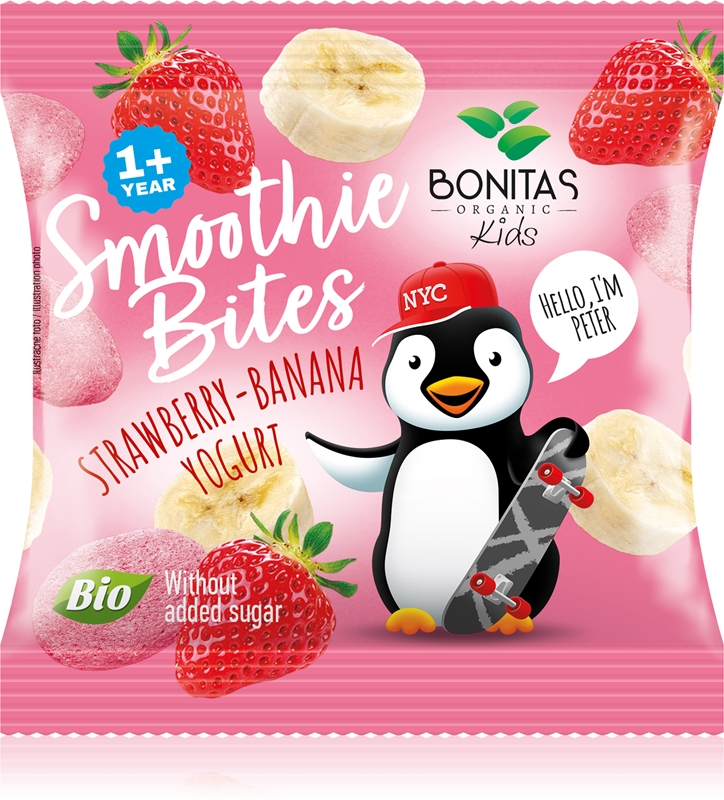 Bonitas Smoothie Bites BIO mrazem sušené ovoce v BIO kvalitě | notino.cz