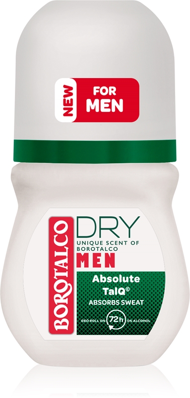 Borotalco MEN Dry Roll - On Deodorant 72h | notino.ie