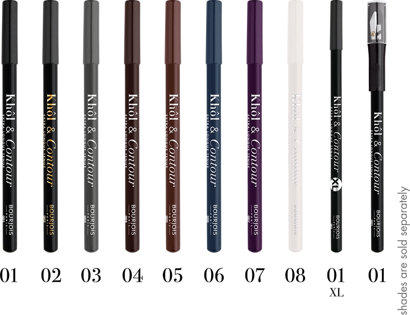 Bourjois Khôl & Contour Extra Longue Tenue long-lasting eye pencil with ...