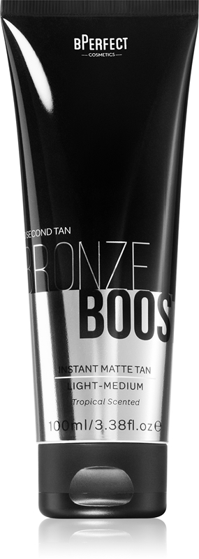 BPerfect Bronze Boost Instant Matte Tan self-tanning body and face ...