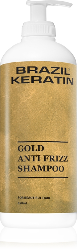 Brazil Keratin Anti Frizz Gold Shampoo Deeply Regenerating Shampoo for ...