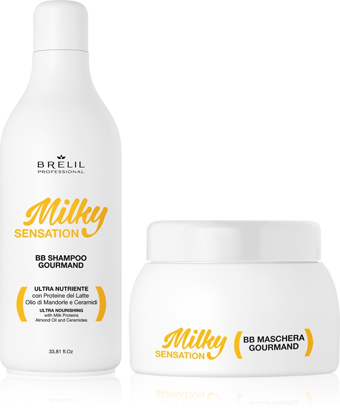 Brelil Professional Milky Sensation Set gift set (for damaged hair ...