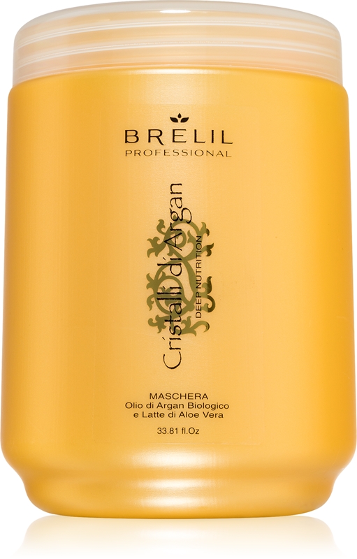 Brelil Numéro Cristalli di Argan Mask deeply moisturising mask for all ...