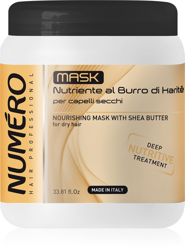 Brelil Numéro Nourishing Mask máscara de nutrição profunda para cabelo ...