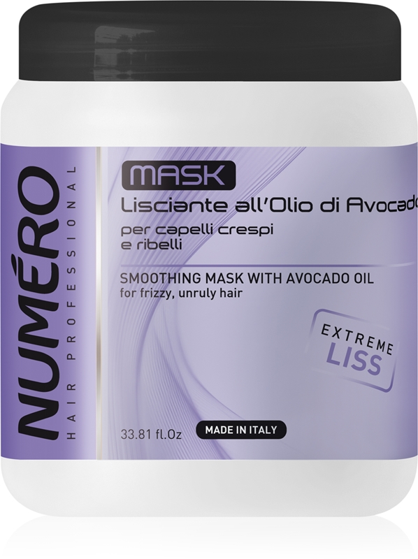 Brelil Numéro Smoothing Mask masque hydratant et lissant pour cheveux ...