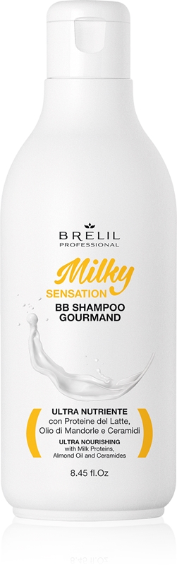 Brelil Professional Milky Sensation BB Shampoo Regenerating Shampoo for ...