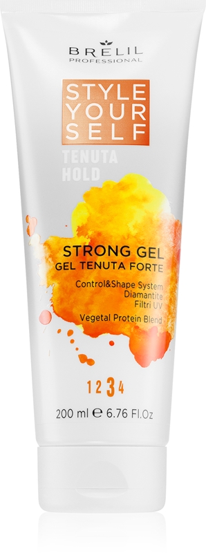 Brelil Professional Style YourSelf Strong Gel gel cheveux fixation ...