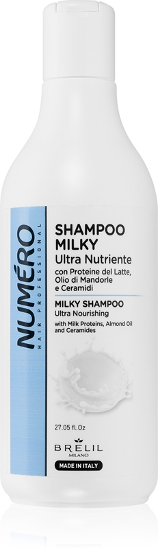 Brelil Professional Milky Ultra Nutriente Shampoo Nourishing Shampoo ...