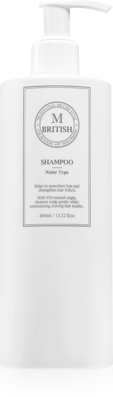 BRITISH M Ethic Water Type Shampoo Intensive Nourishing Shampoo for ...
