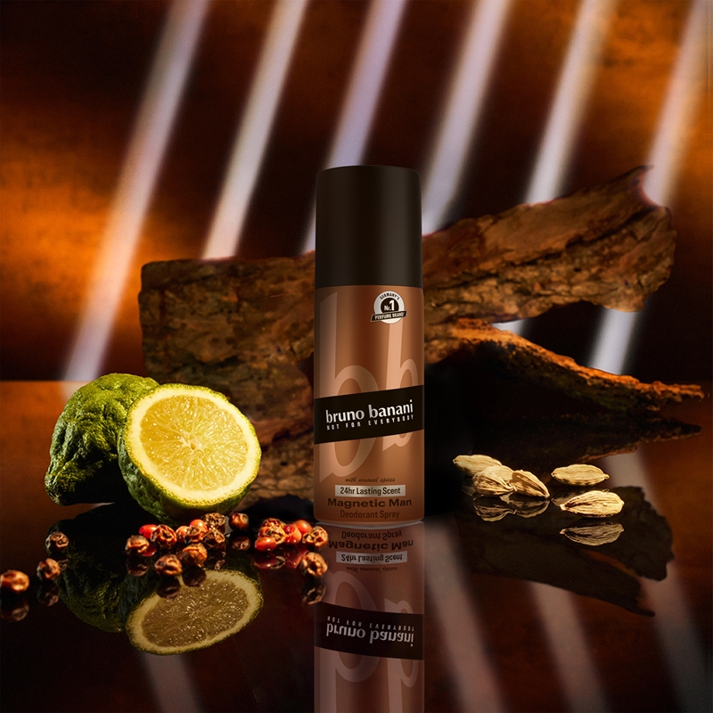 Bruno Banani Magnetic Man Deodorant Spray 24 h | notino.ie