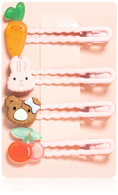 BrushArt KIDS Animals Hair Pins | notino.ie