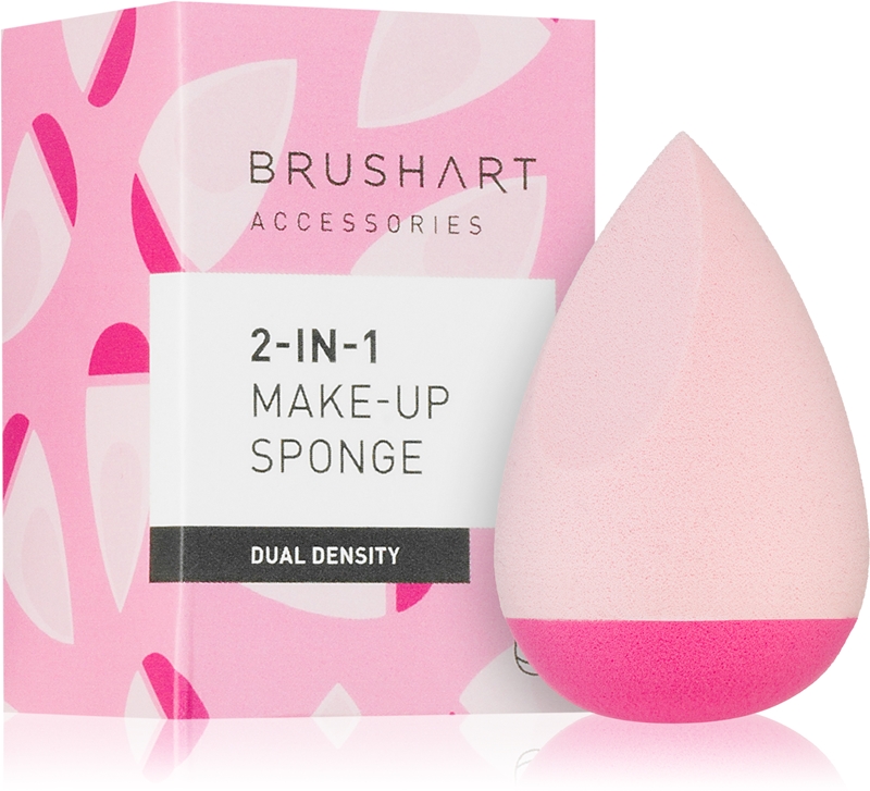 BrushArt Make-up Sponge 2-in-1 Dual density спонж для нанесення ...