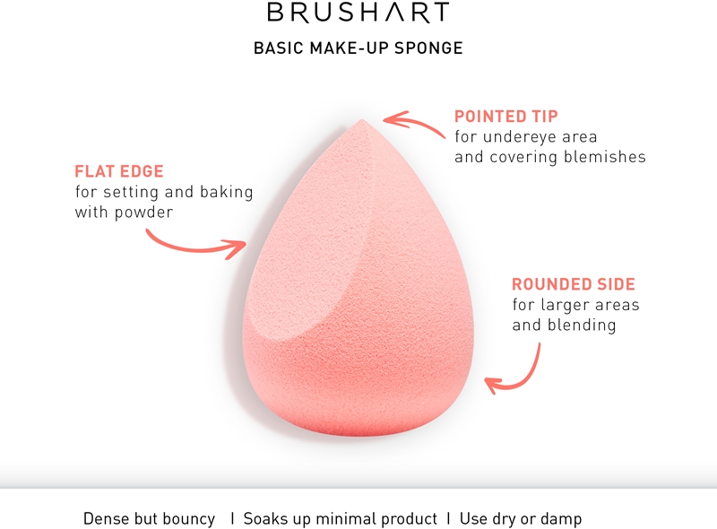 BrushArt Make-up Sponge Basic | Livrare rapida! | Notino.ro