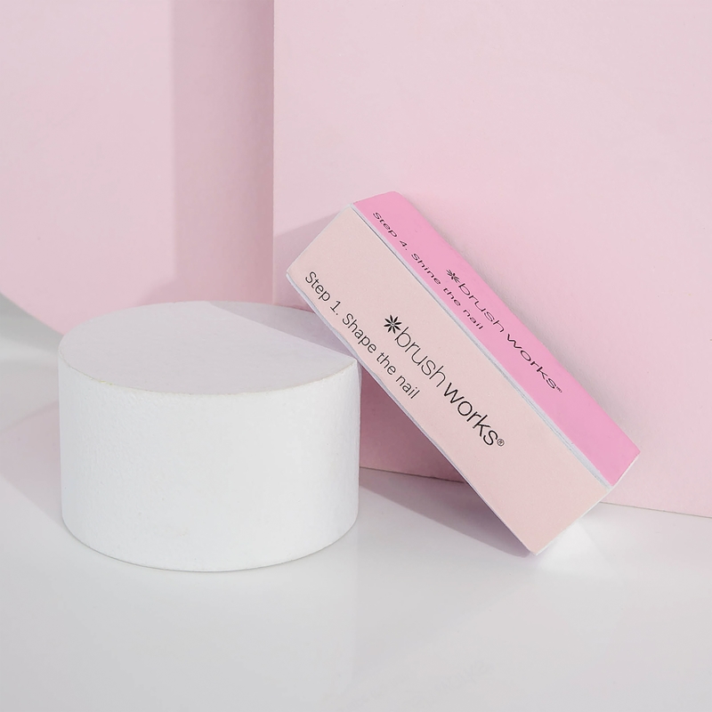 Brushworks Pastel Buffing Blocks four-sided nail buffer block | notino ...
