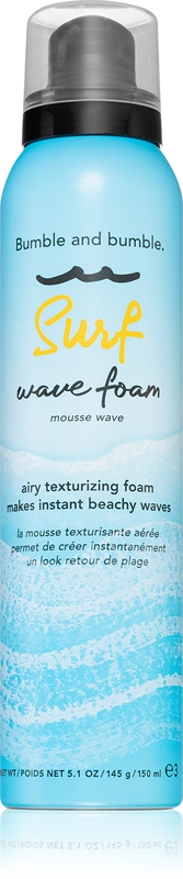 Bumble and bumble Surf Wave Foam Hair Mousse for Curl Definition ...