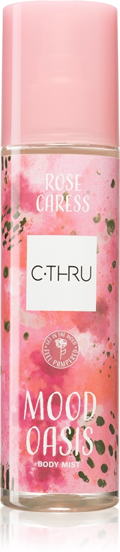 C-THRU Mood Oasis Rose Caress spray rafraîchissant corps pour femme ...