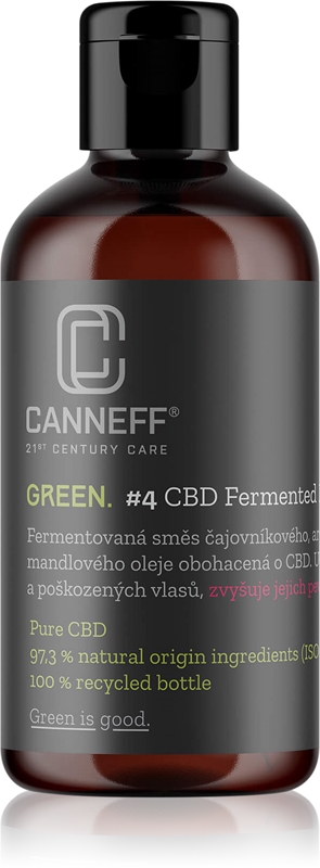 Canneff Green CBD Fermented Hair Oil Hair Oil with fermented ...