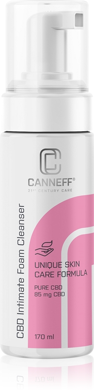 Canneff Balance CBD Intimate Foam Cleanser espuma limpiadora para zonas íntimas | notino.es
