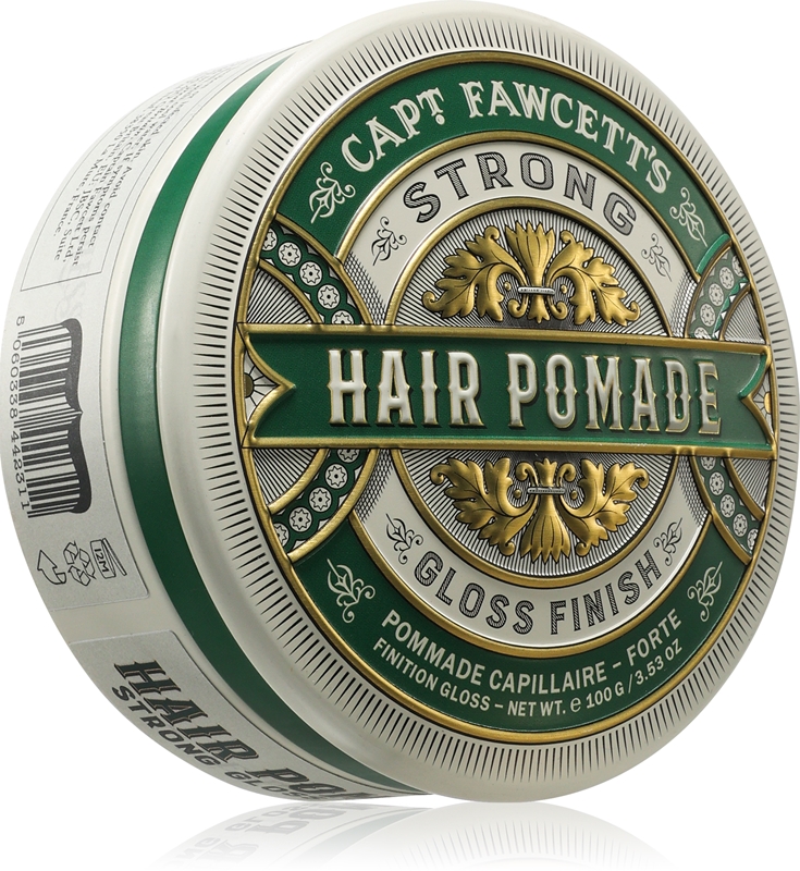 Captain Fawcett Hair Pomade Strong Gloss Finish Hair Pomade for men ...