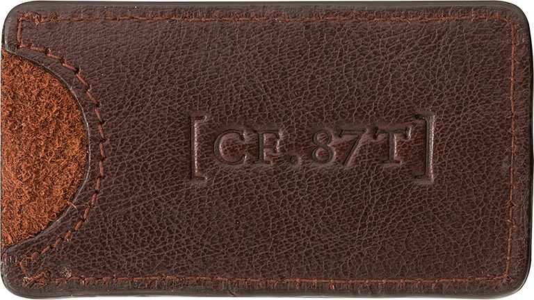 Captain Fawcett Accessories Leather Moustache Comb Sleeve Leather Case ...