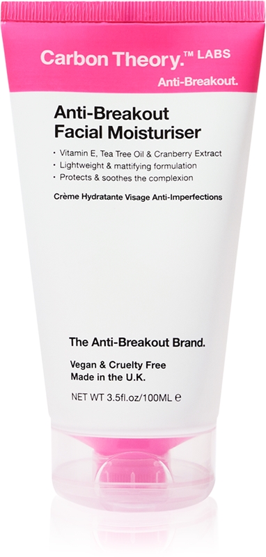 Carbon Theory Anti-Breakout Facial Moisturiser хидратиращ крем за лице ...
