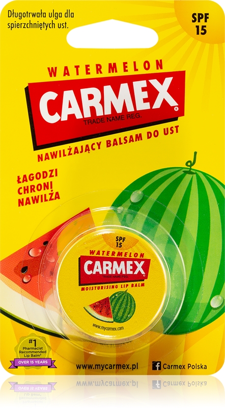Carmex Watermelon Moisturizing Lip Balm SPF 15 | notino.ie