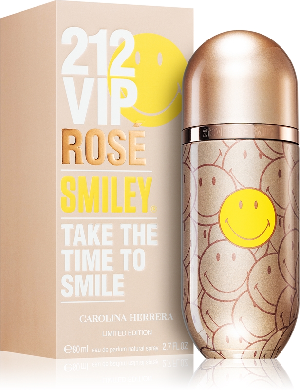 CAROLINA HERRERA 212 VIP Smiley Rosé Eau de Parfum für Damen | Notino