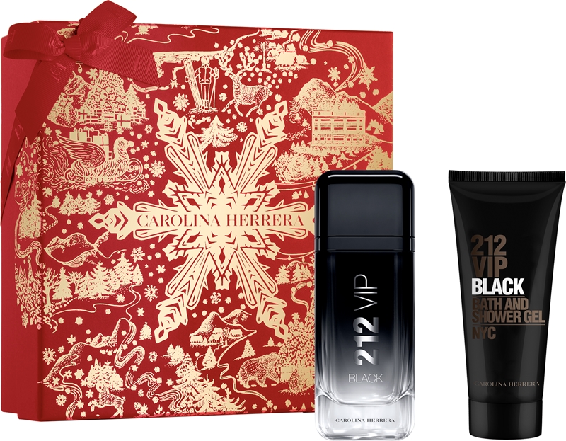 CAROLINA HERRERA 212 VIP Black Gift Set for men | notino.ie