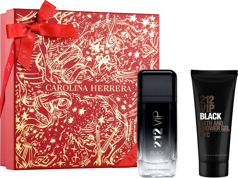 CAROLINA HERRERA 212 VIP Black coffret para homens | notino.pt