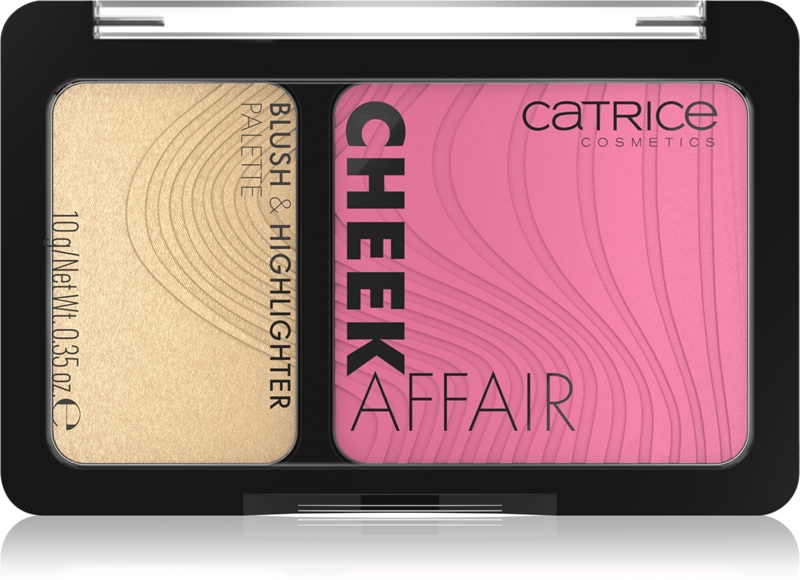 Catrice Cheek Affair blusher with illuminator | notino.co.uk