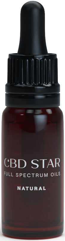 CBD Star Full Spectrum Oils Natural 10 % CBD podpora správného ...
