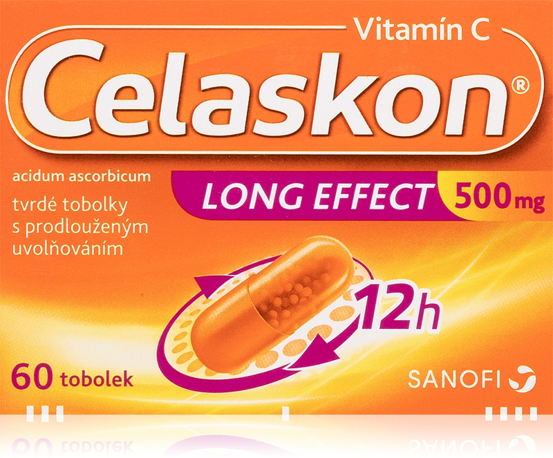 Celaskon Celaskon Long Effect 500mg vitamín C s postupným uvolňováním ...