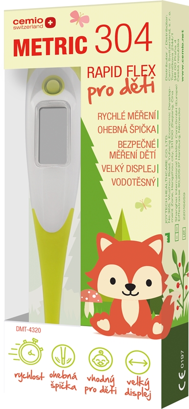 Cemio Metric 308 304 Rapid Flex thermomètre digital pour enfant | notino.fr