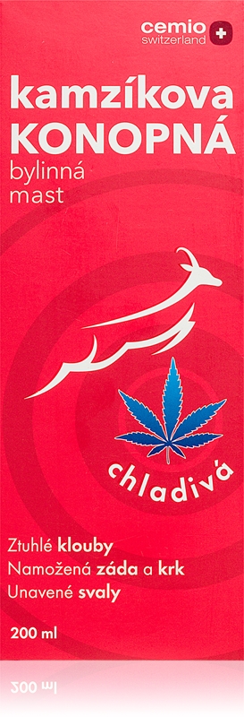 Cemio Kamzík hemp ointment pommade effet rafraîchissant | notino.fr