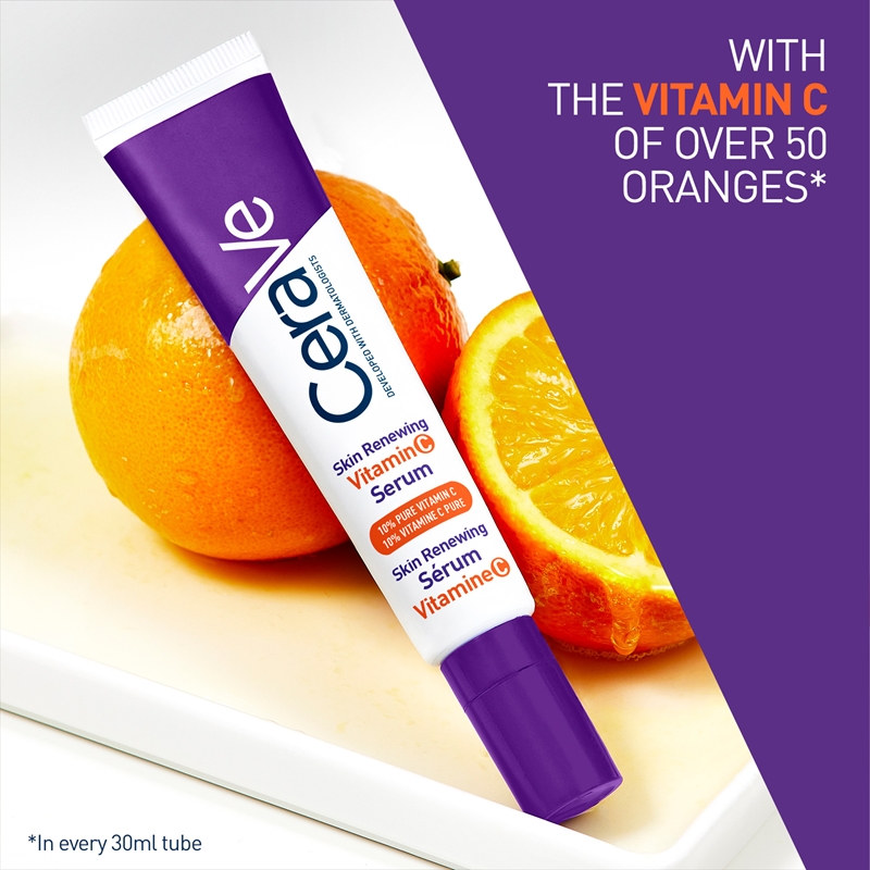 CeraVe Skin Renewing Vitamin C Serum Aufhellendes Serum mit Vitamin C ...