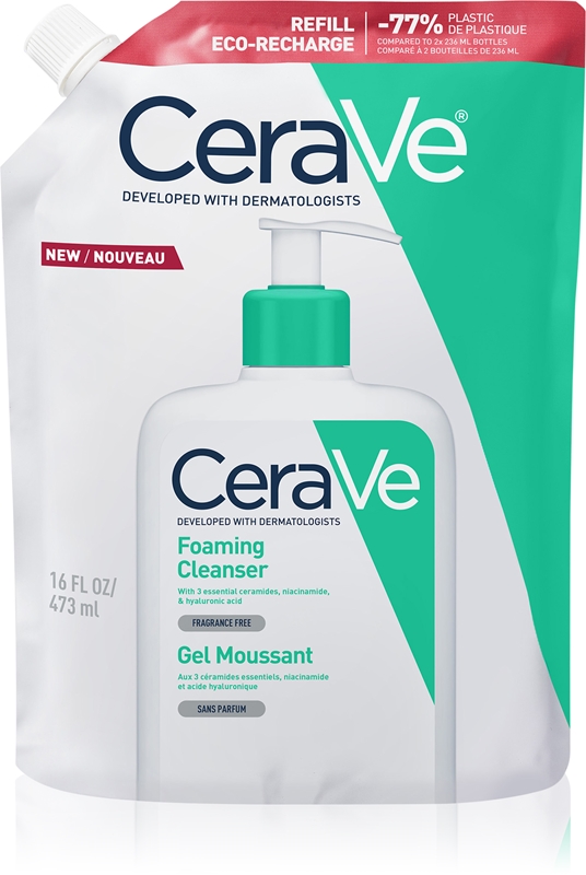 CeraVe Refill Foaming Cleanser Reinigende Schuim Gel voor Normale tot ...