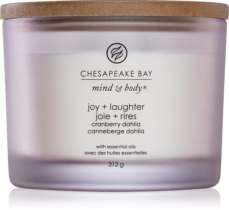 Chesapeake Bay Candle Mind & Body Joy & Laughter scented candle I ...