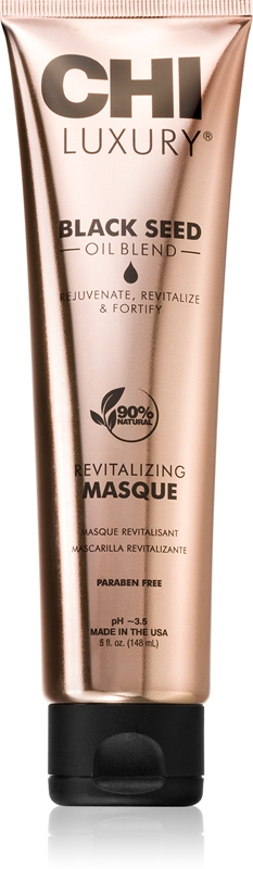 CHI Luxury Black Seed Oil Revitalizing Masque deep-cleansing mask for ...