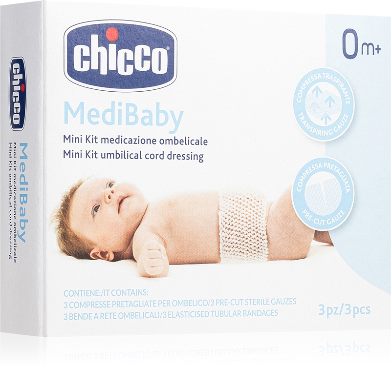 Chicco MediBaby 0m+ set štitnika za pupak za bebe | Notino.hr
