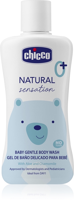 Chicco Natural Sensation Baby Mild rengörande gel för barn från födseln ...