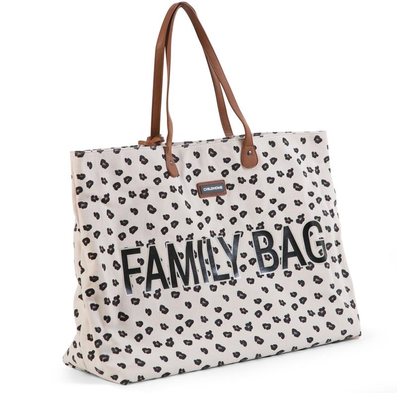 Childhome Family Bag Canvas Leopard travel bag | notino.co.uk