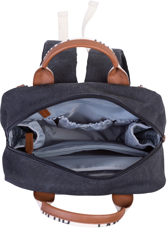 Childhome Family Club Black baby changing backpack | notino.co.uk