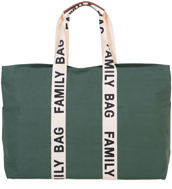 Childhome Family Bag Canvas Green Travel Bag | notino.ie
