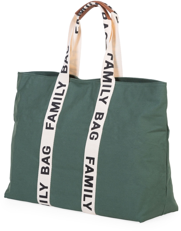 Childhome Family Bag Canvas Green travel bag | notino.co.uk
