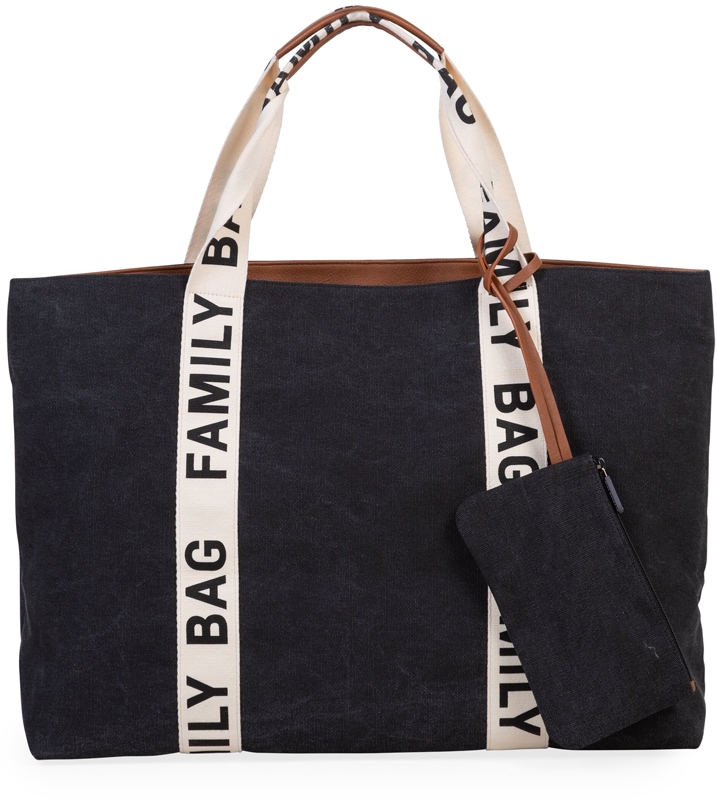 Childhome Family Bag Canvas Black travel bag | notino.co.uk