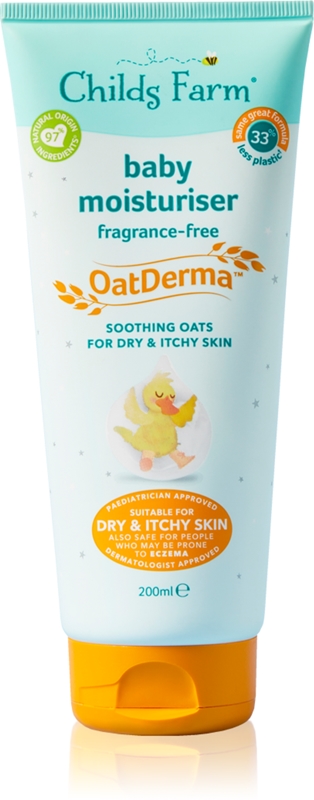 Childs Farm OatDerma Baby Moisturiser body lotion fragrance-free ...