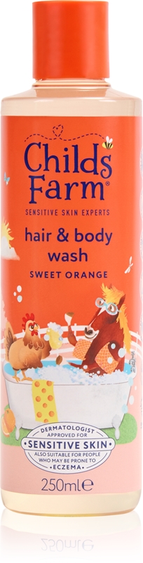 Childs Farm Hair & Body Wash hair and body wash emulsion for children ...