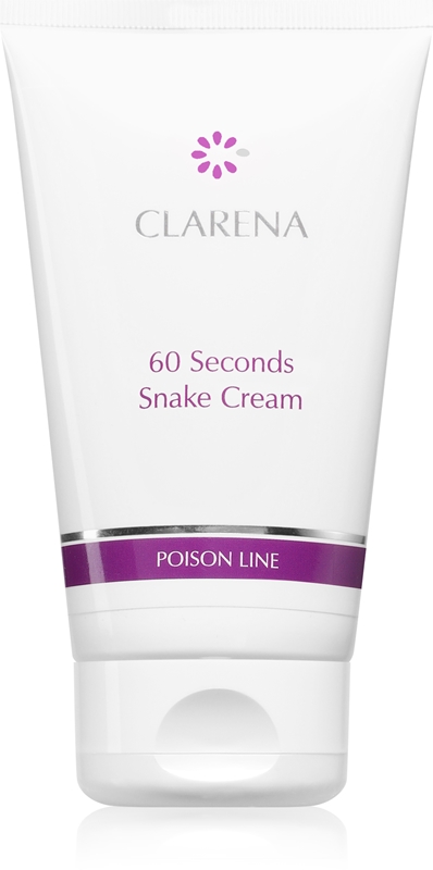 Clarena 60 Seconds Snake Cream day cream with anti-wrinkle effect ...